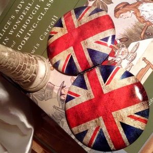 Bags | Nwt Union Jack Compact Double Mirror Looking Glass | Poshmark